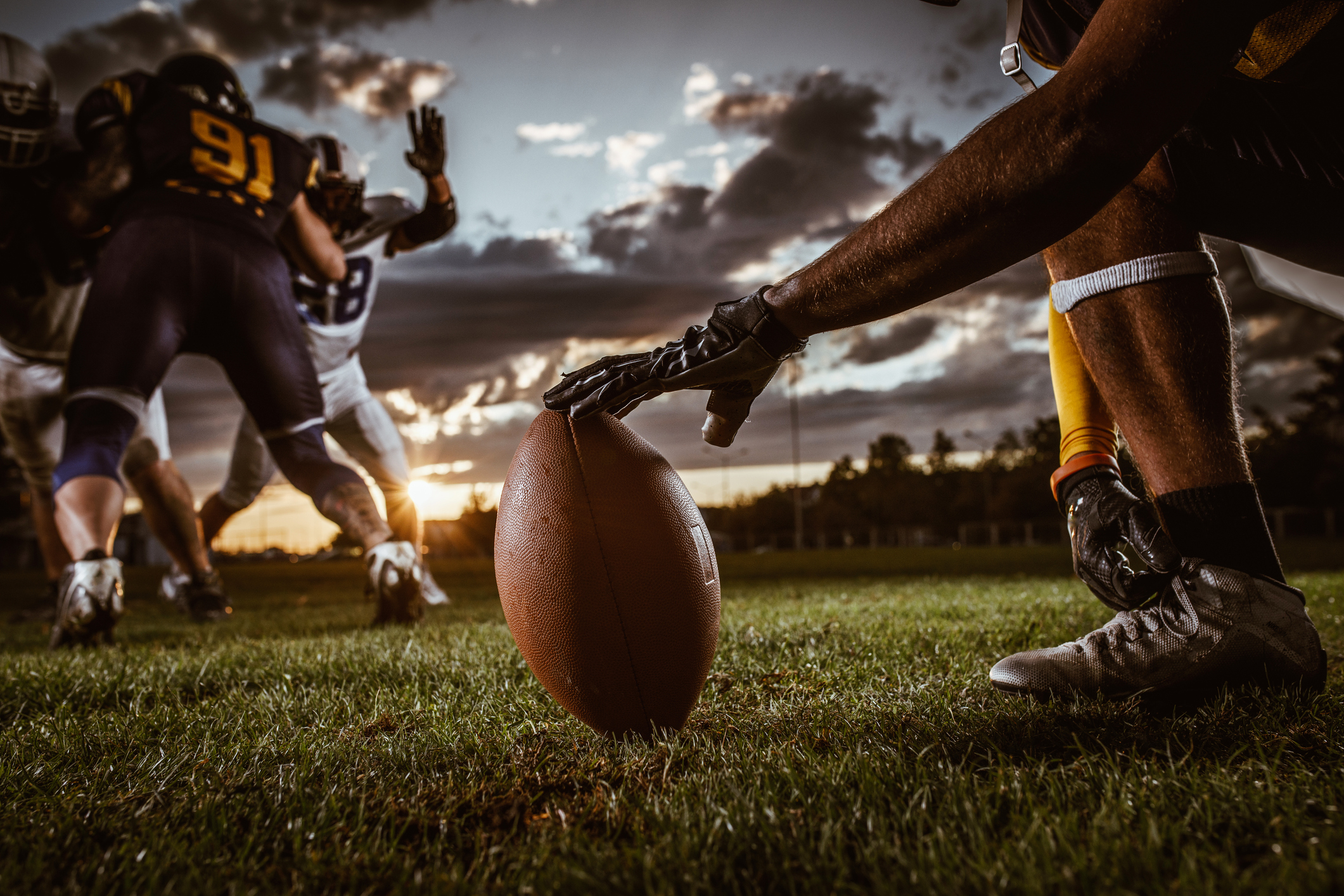 Football ABC Von Ankle Breaker ber Line Of Scrimmage Bis Zone Defense